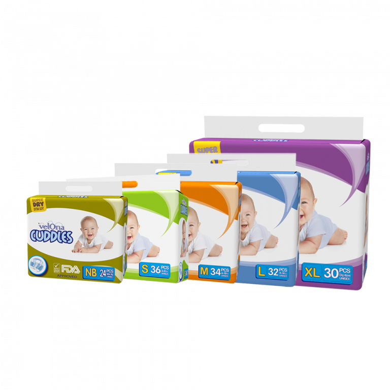 VELONA CUDDLES CLASSIC DIAPER – JUMBO PACK – Velona